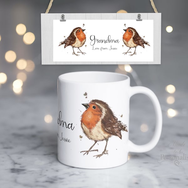 Robin Mug - Etsy UK