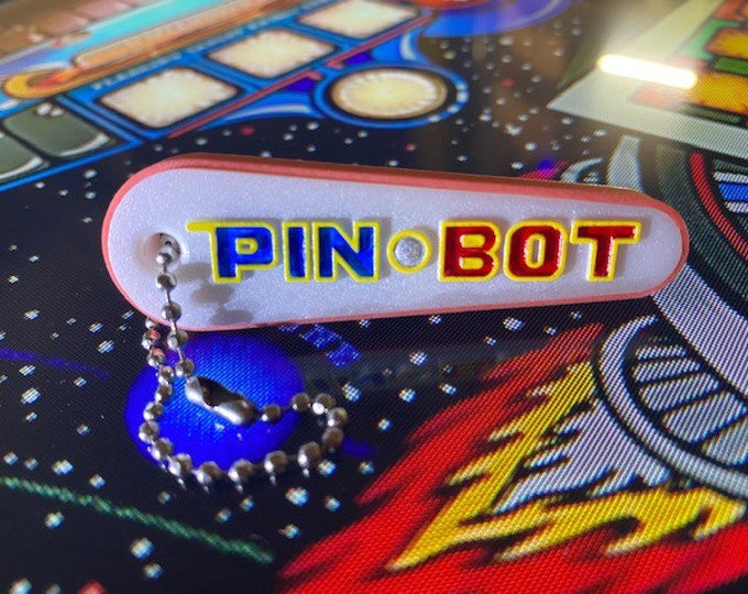 Pinball Flipper Keychain - Etsy