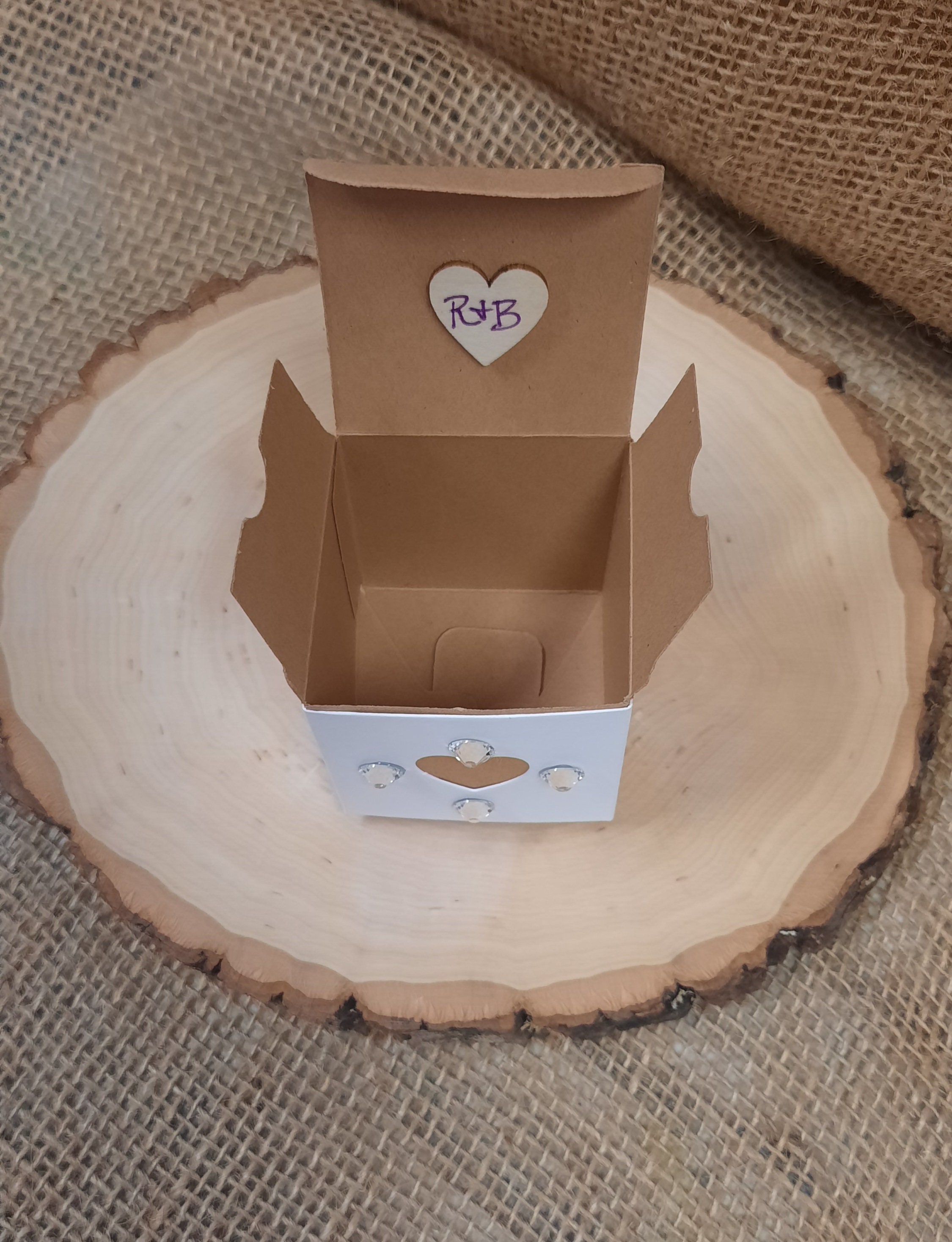 25 Favor Boxes, Rustic Favor Boxes, Mini Candy Boxes, Wedding Favor ...