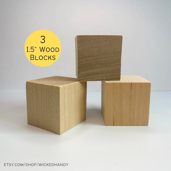 Wood Crafting Blocks - Etsy