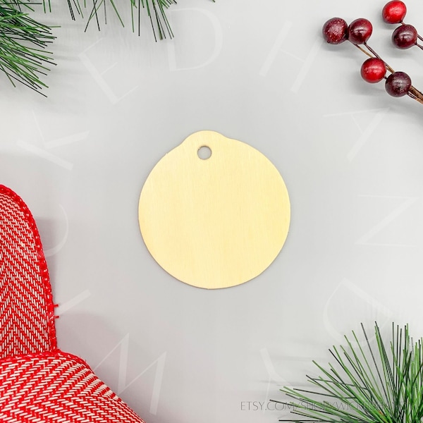 Blank Wooden Ornaments - Etsy
