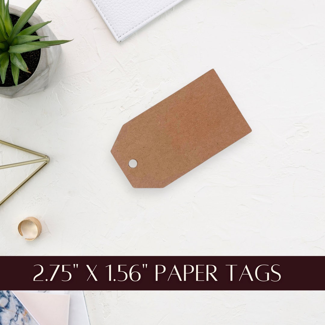 Kraft Gift Tags, Hang Tags, Tags for Gifts, for Gift Bags, for Goodie ...