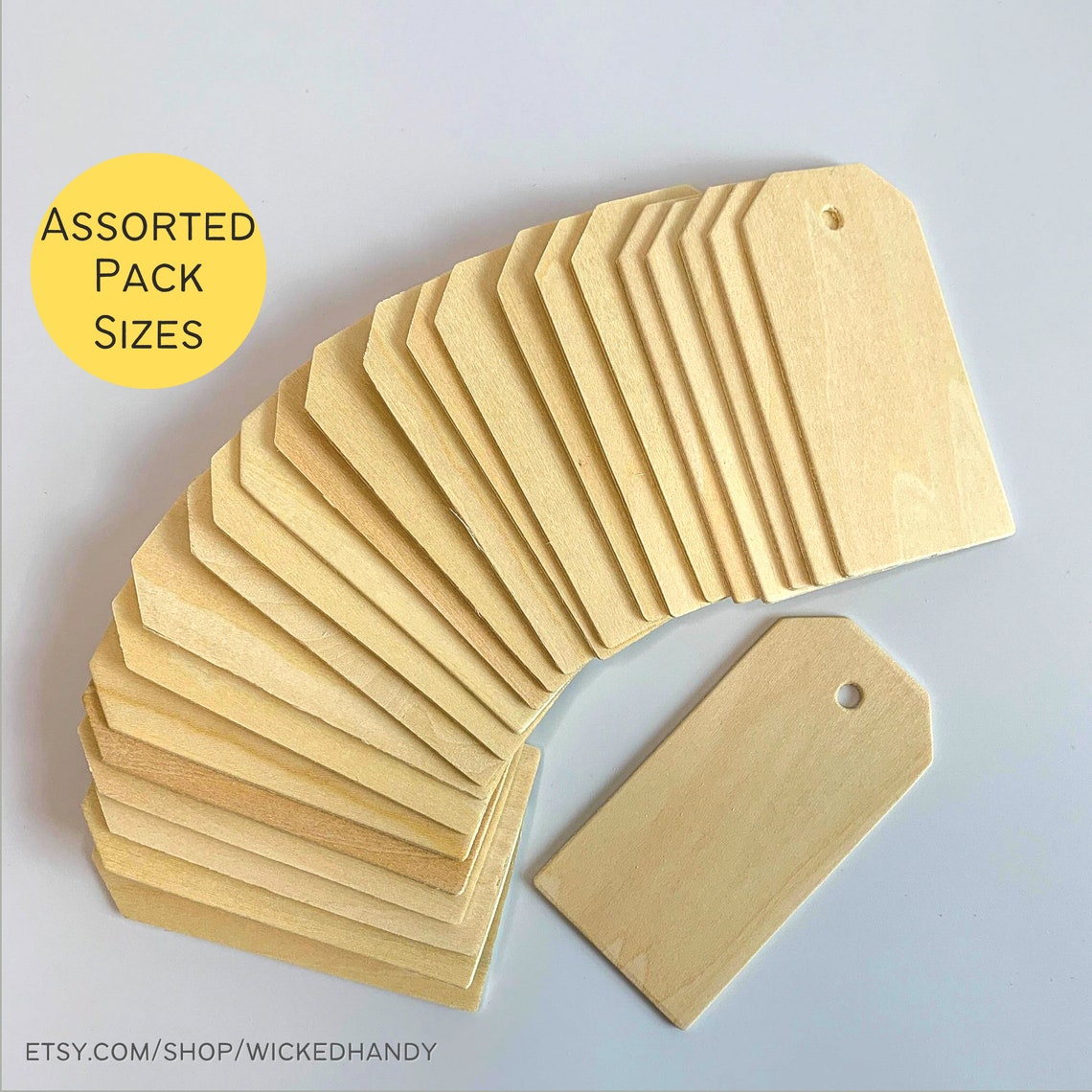 Unfinished Wood Tags Wooden Tags Blank Craft Tags Wood Tags - Etsy