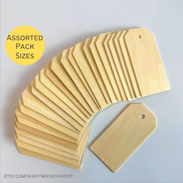 Wooden Tags - Etsy