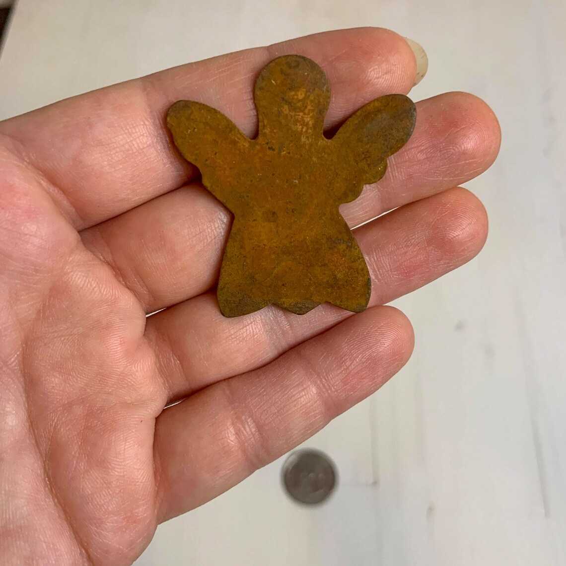 Rusty Metal Angel Primitive Angel Cutout Metal Angel - Etsy