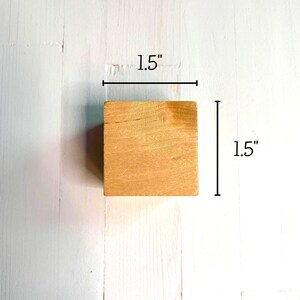 1.5 Inch Wood Blocks Bulk Wood Crafting Blocks Unfinished - Etsy