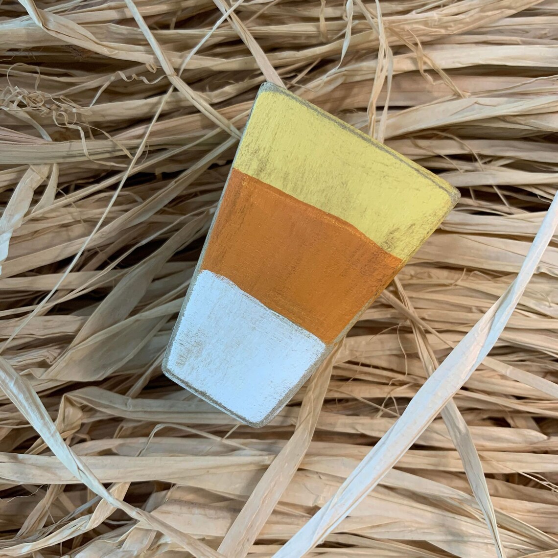 Set of 6 Candy Corn Cutouts Wood Candy Corn Candy Corn DIY - Etsy