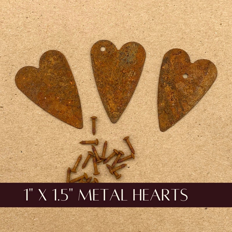 Tin Heart - Etsy