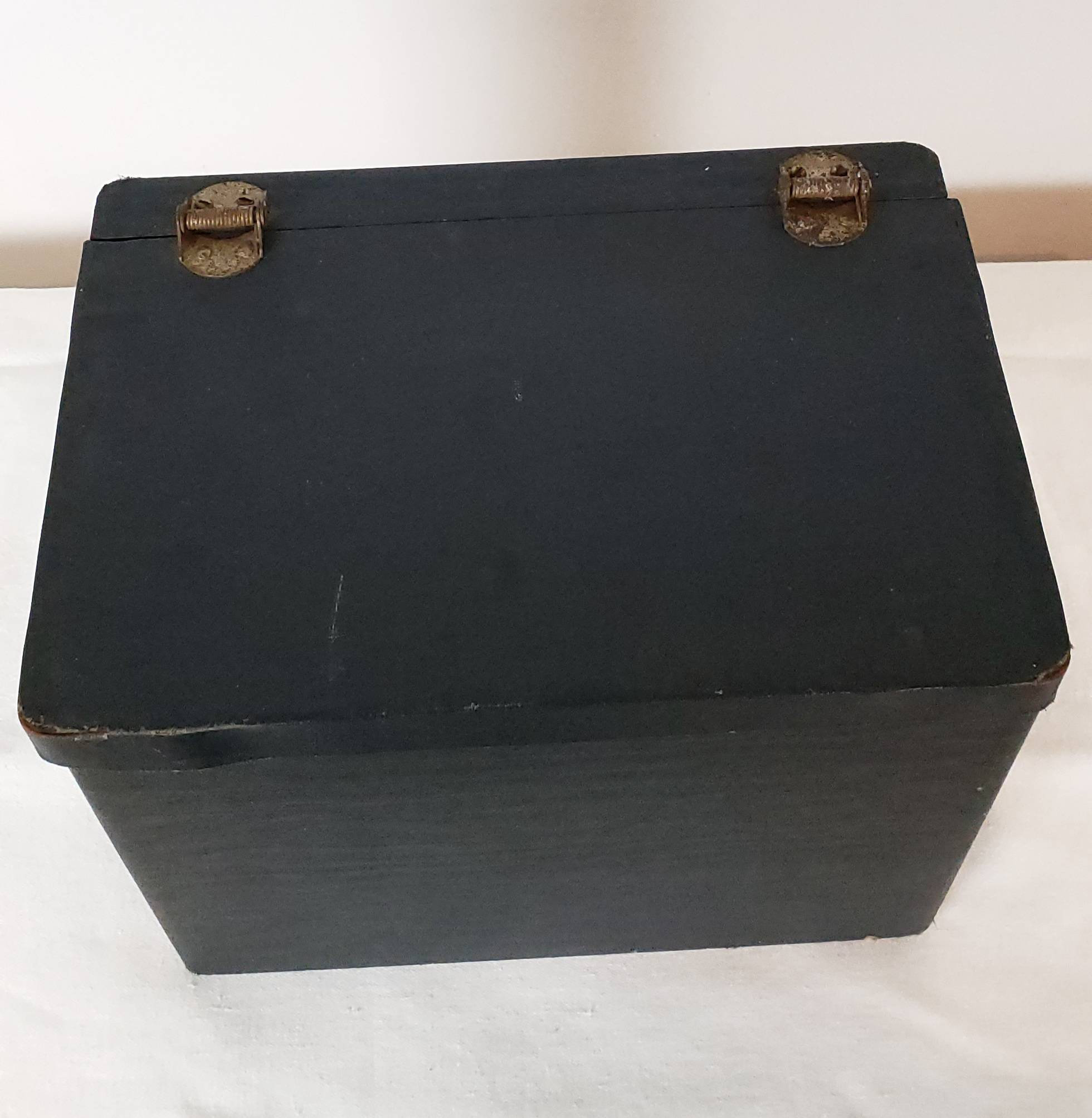 Vintage Vinyl Record Storage Box - Etsy