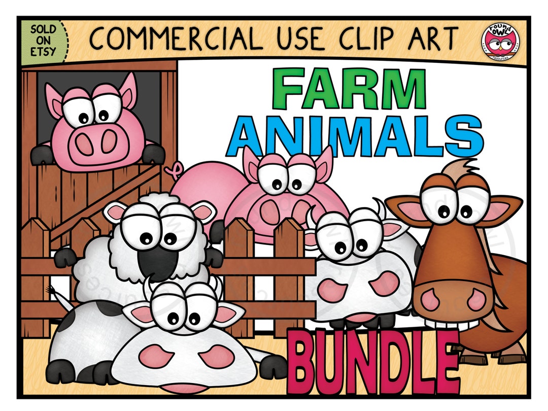 Farm Animals BUNDLE - Etsy