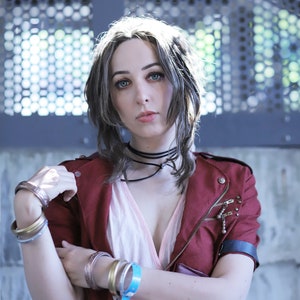Aerith Cosplay Resin Bracelets Prop (PRIMED ONLY With Paint ...