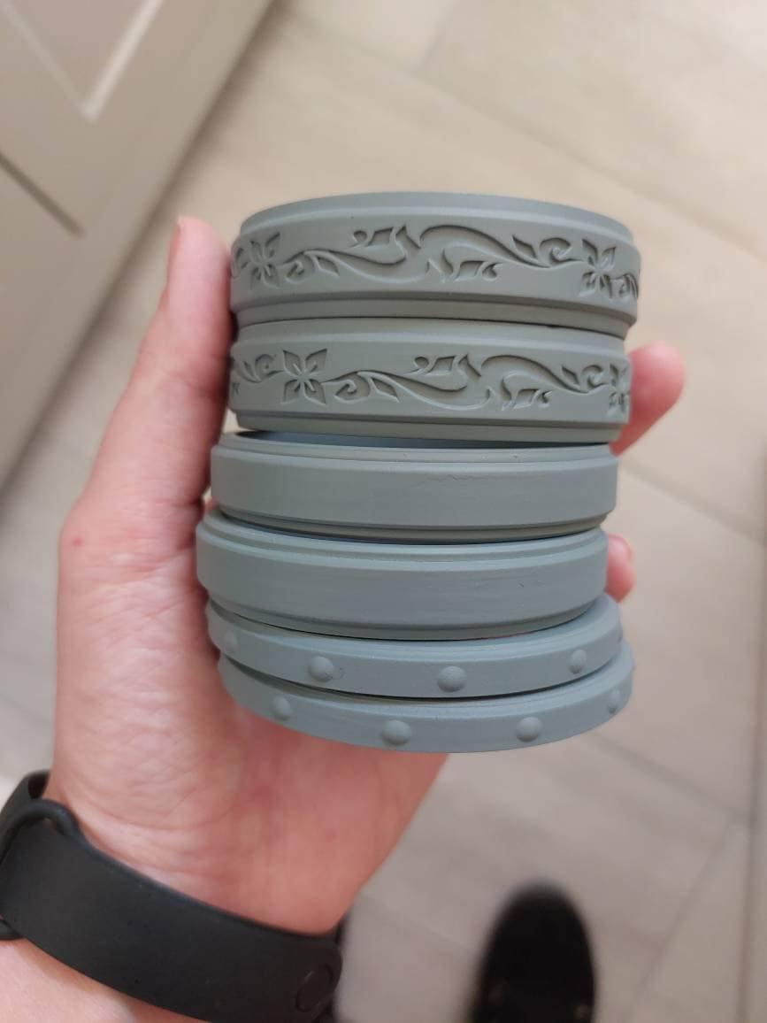 Aerith Cosplay Resin Bracelets Prop primed or Painted - Etsy