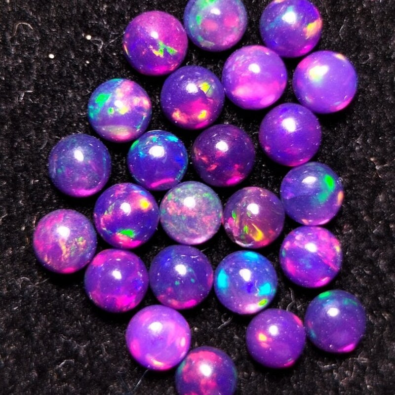 Purple Fire Opal - Etsy