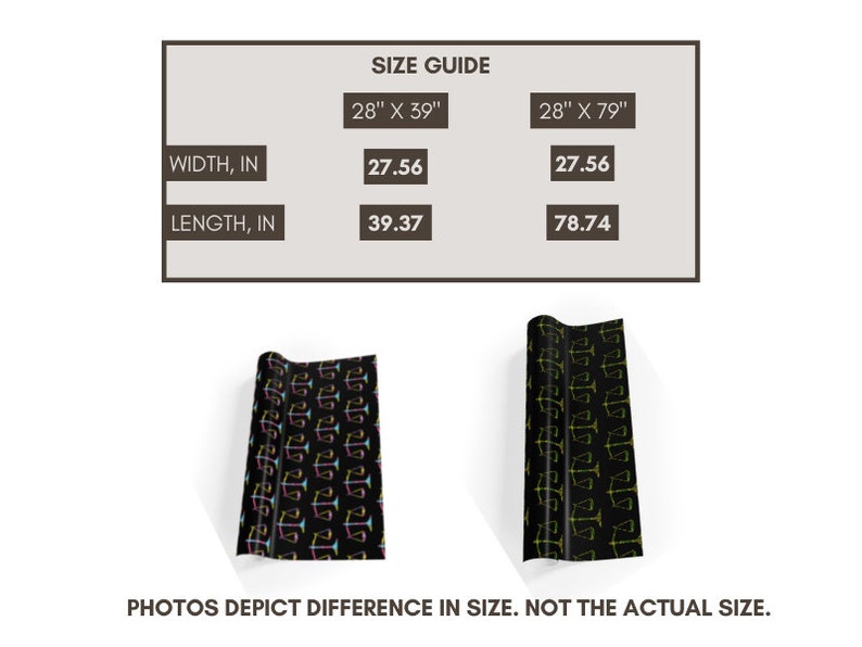 Scales of Justice Cute Wrapping Paper, White and Colorful Pastel ...