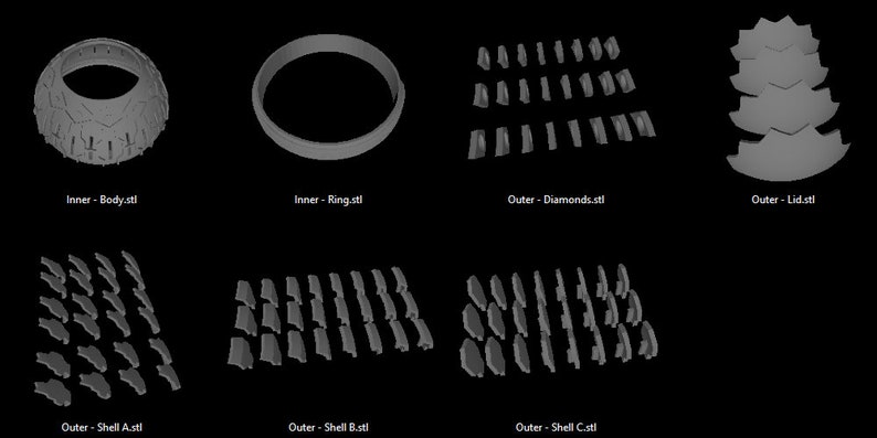 FFXIV Allagan Node 3D Printing Files - Etsy UK