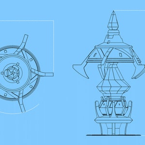FFXIV Aethernet Shard Lamp! (USB Power) - Etsy