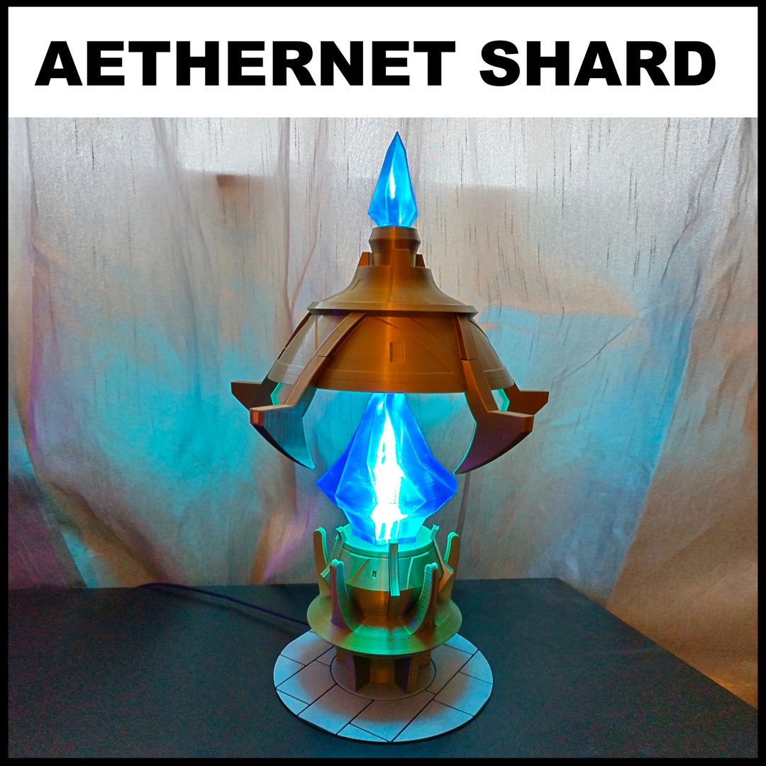 FFXIV Aethernet Shard Lamp! (USB Power) - Etsy