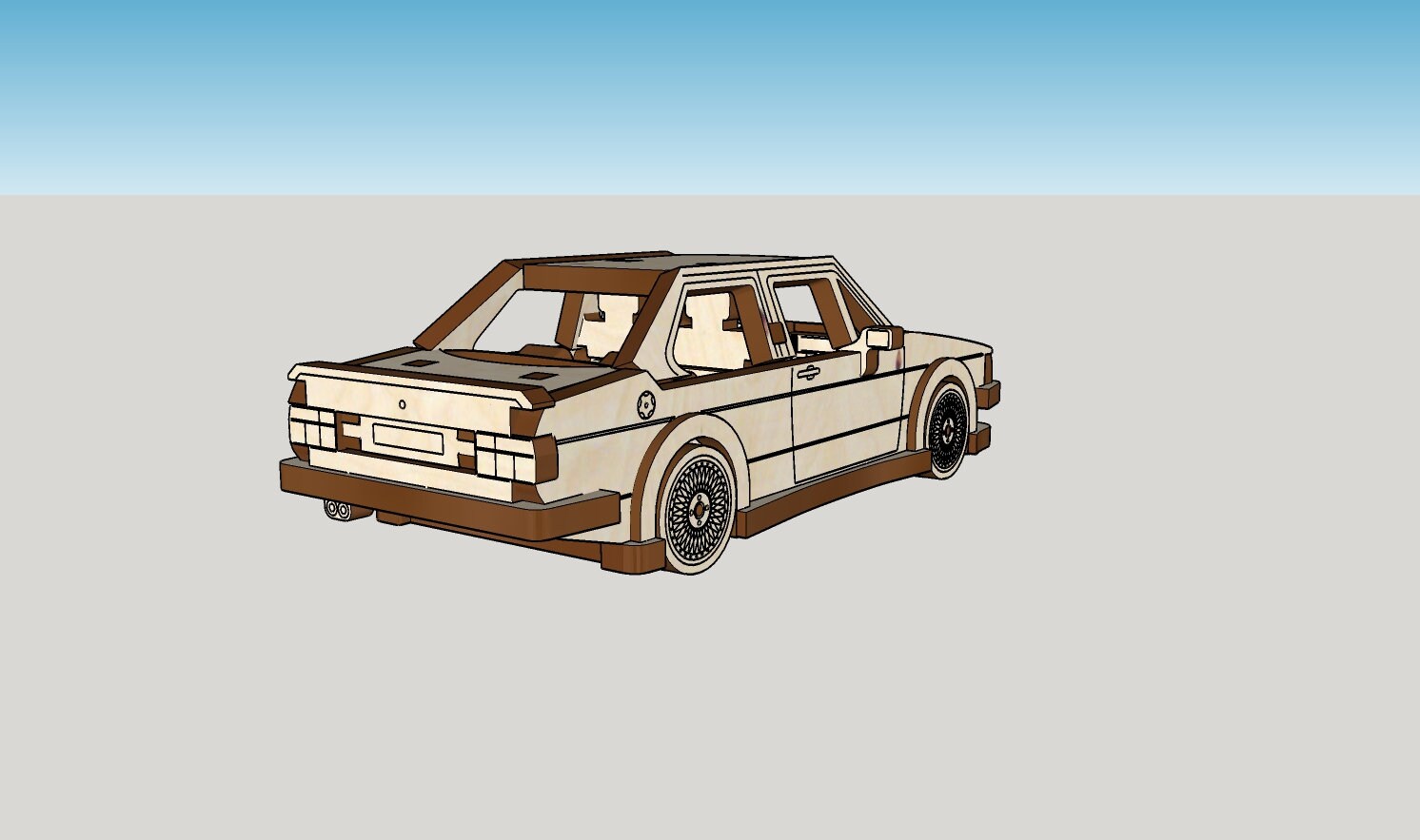Set of VECTOR FILES for Make Classic Coupe MK1 . Layout Files for ...
