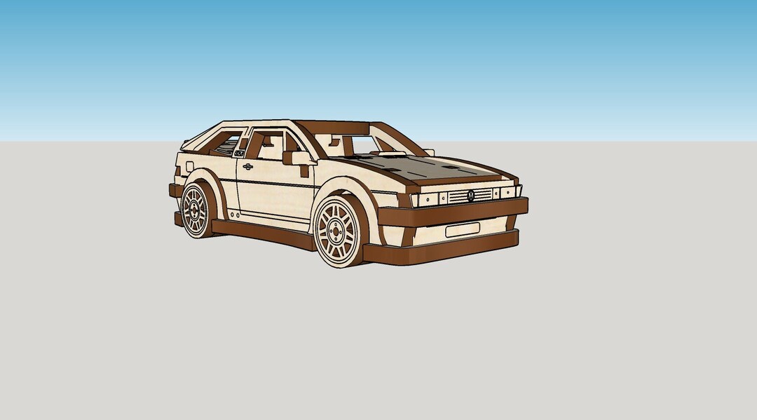 Set of Vector FILES for Make VW Scirocco MK2 . Layout File for - Etsy