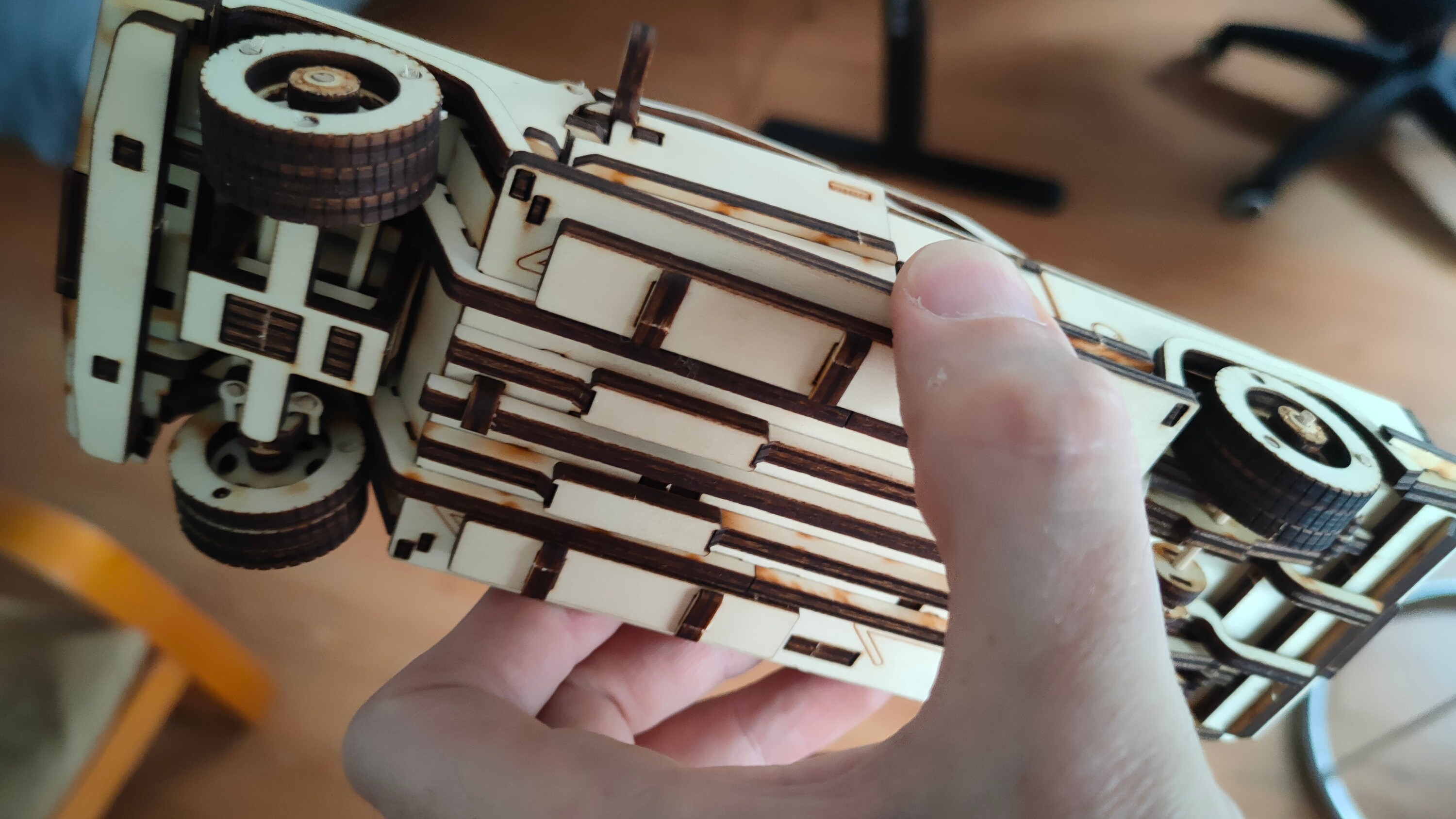 3d-puzzle Kit Inspired by a Chevy Silverado '90s, Mini-model, Uniqe ...