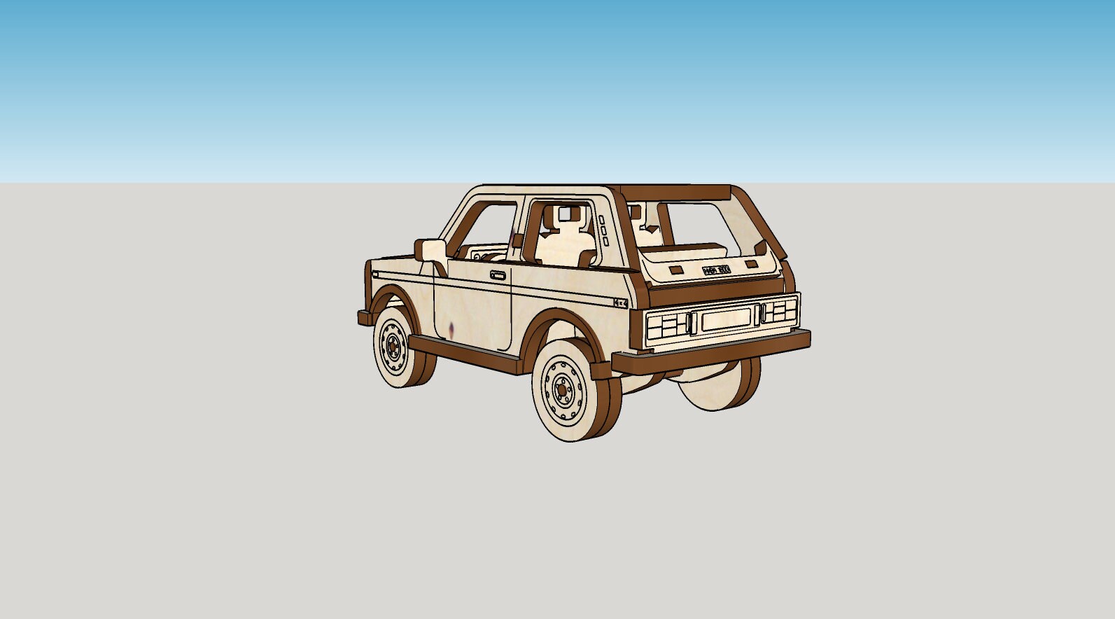 Set of Vector FILES for Make LADA NIVA . Layout Files for - Etsy