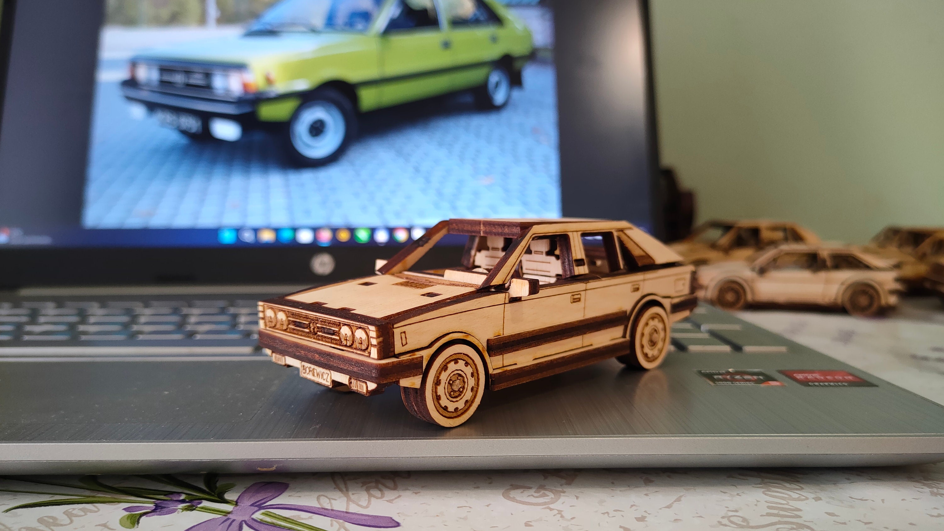 3d-puzzle Kit FSO Polonez Borewicz Mini-model Uniqe Present - Etsy