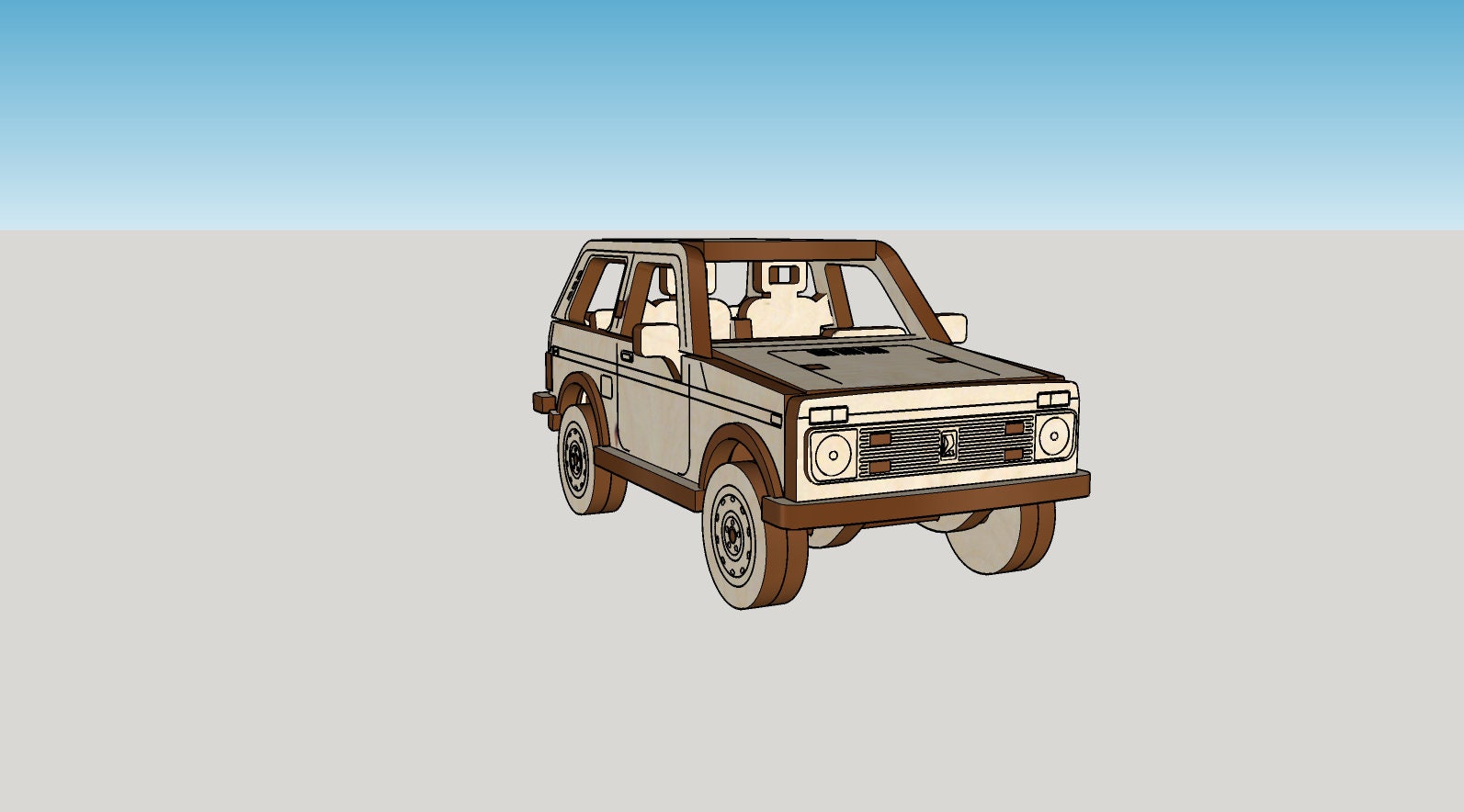 Set of Vector FILES for Make LADA NIVA . Layout Files for - Etsy