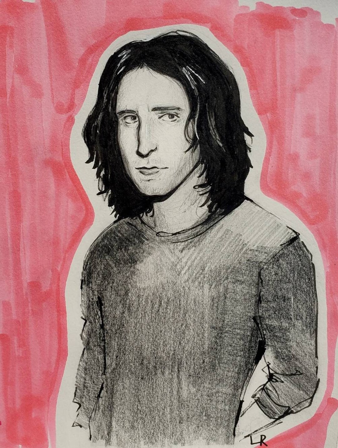 Trent Reznor NIN Original Drawing - Etsy