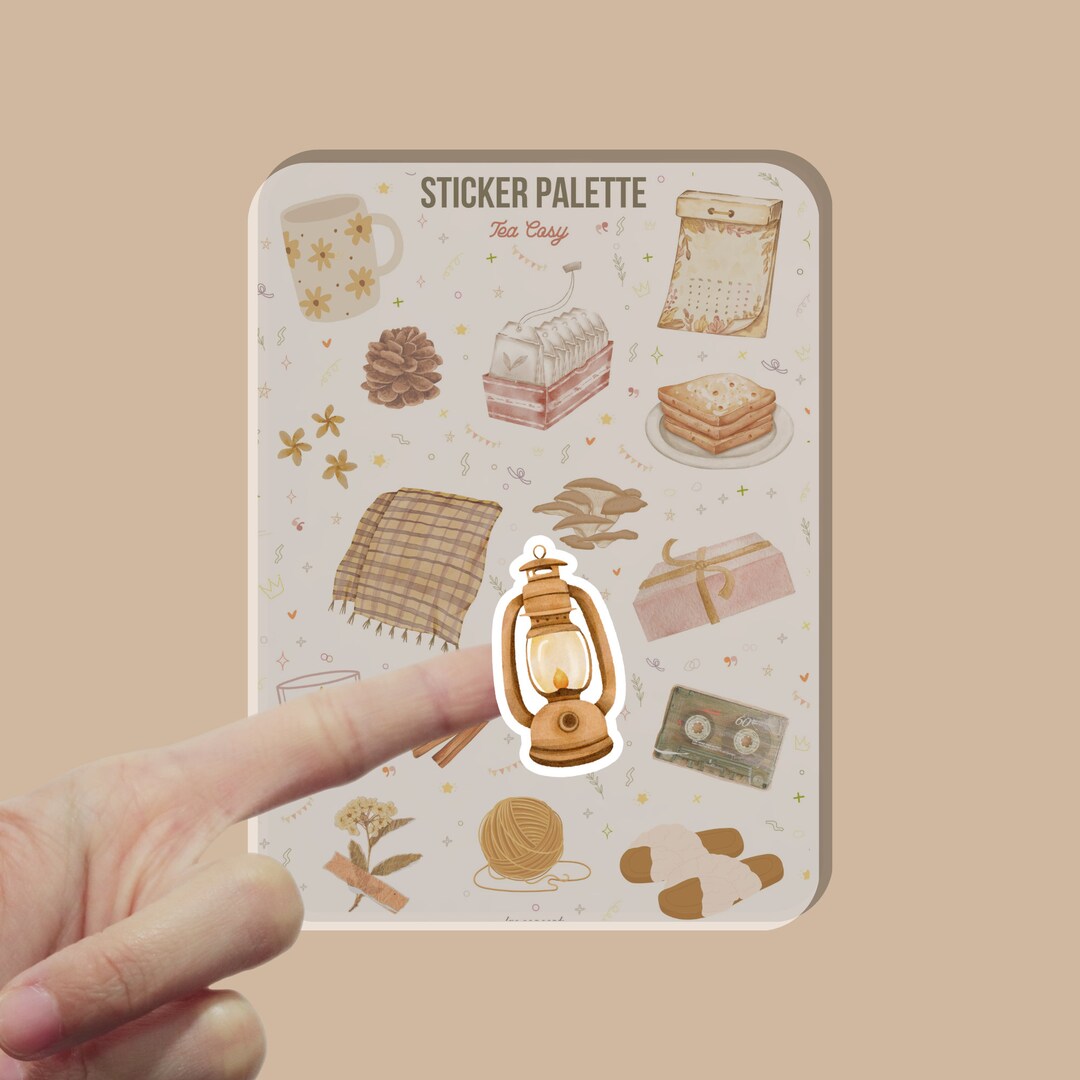 Cosy Winter Journal Stickers Christmas Stickersheet Sticker Sheet ...