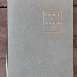 Vintage Art Book: Paintings of S.T. Gill, Australian Colonial Artist - Etsy