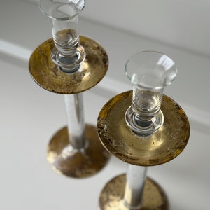 Vintage Pair of Taper Candlesticks Holders | Made in Italy Home Decor ...