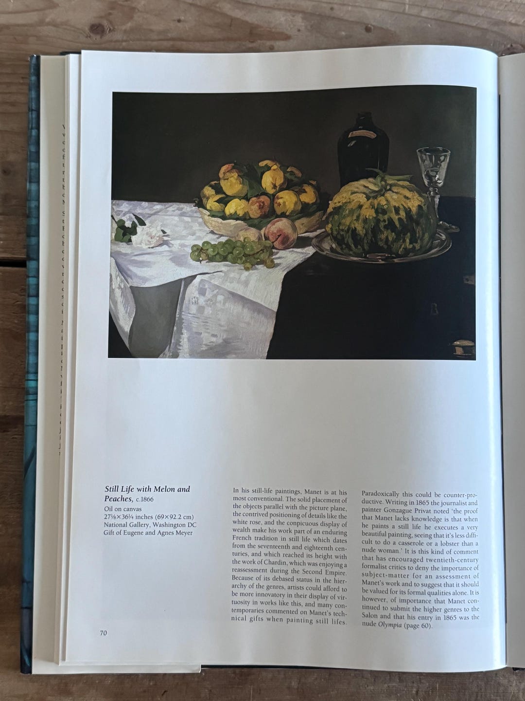 Vintage Art Book | Manet Artist | Art History Book | Édouard Manet ...