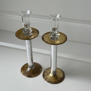 Vintage Pair of Taper Candlesticks Holders | Made in Italy Home Decor ...