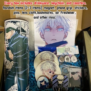 Anime Mystery Gift Box, Manga Panel Tumbler Gift Box, Tumbler Gift Box ...