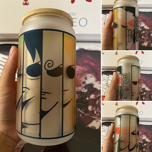 Anime Tumbler Anime Glass Cup Cute Manga Tumbler Shounen - Etsy