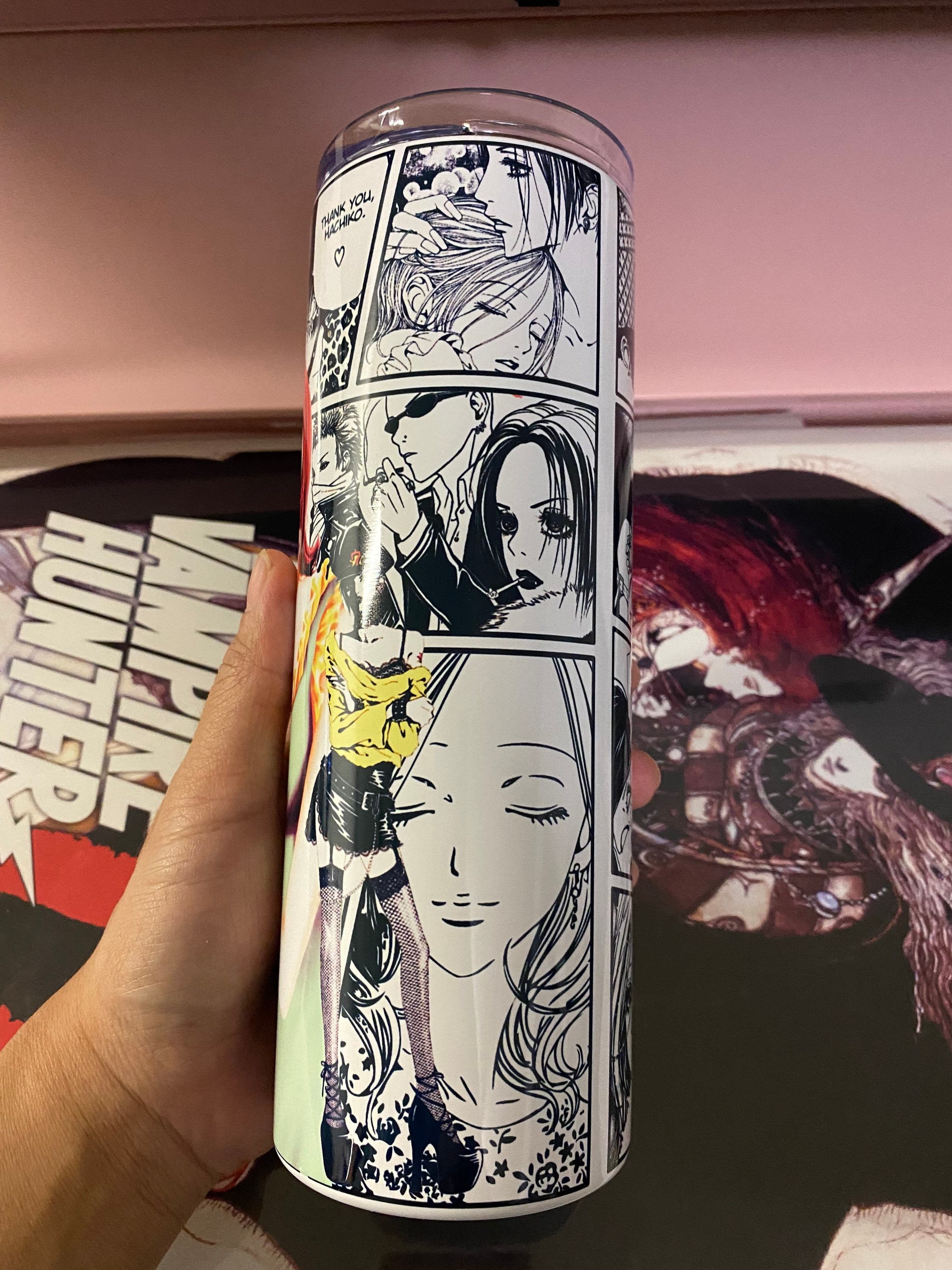 Anime Tumbler Anime Cup Manga Panel Tumbler Music Anime - Etsy