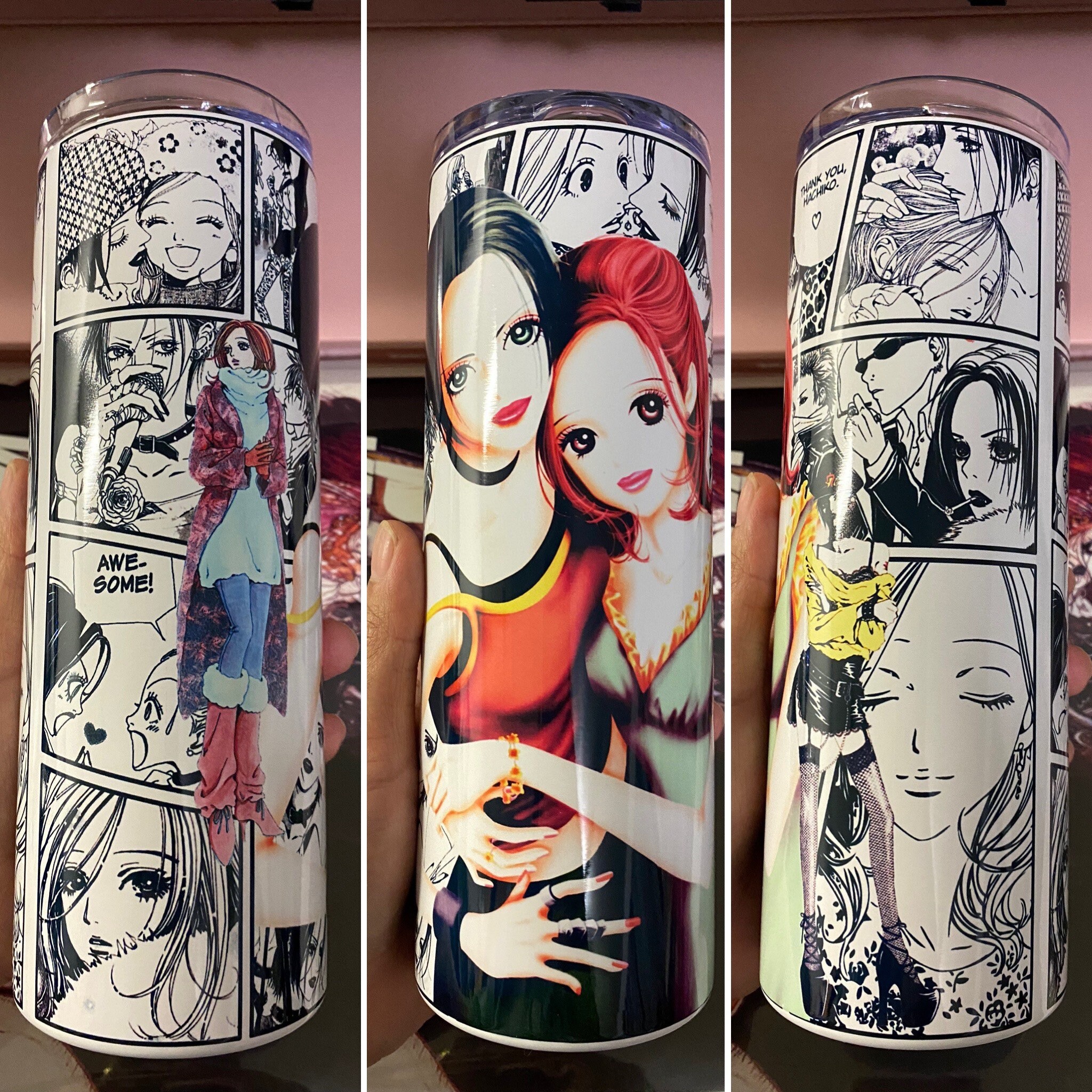 Anime Tumbler Anime Cup Manga Panel Tumbler Music Anime - Etsy