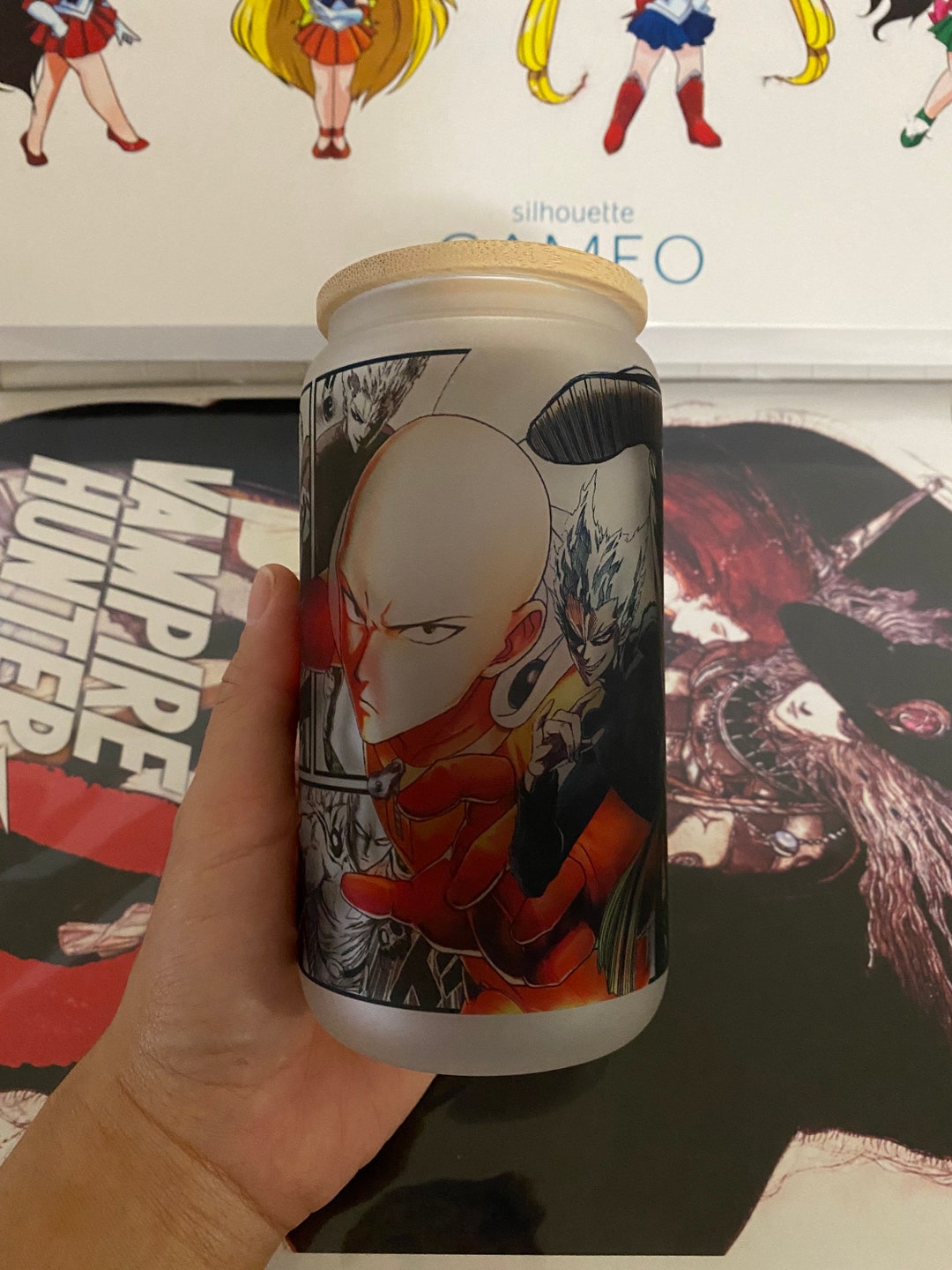 Anime Tumbler, Anime Glass Cup, Manga Panel Tumbler - Soda Can Bamboo ...