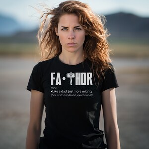 Fa-thor Fathor Thor Viking T-shirt | Men's Viking Themed Shirt | Norse ...