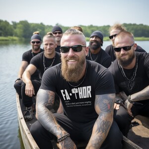 Fa-thor Fathor Thor Viking T-shirt | Men's Viking Themed Shirt | Norse ...