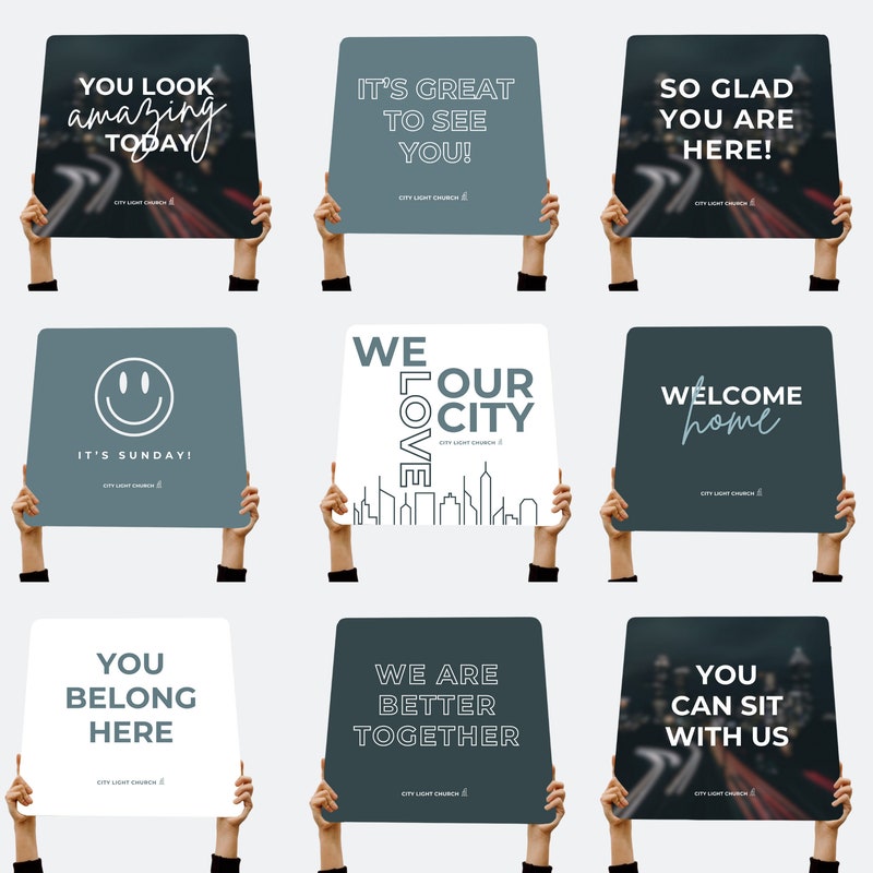 Church Welcome Sign - Etsy