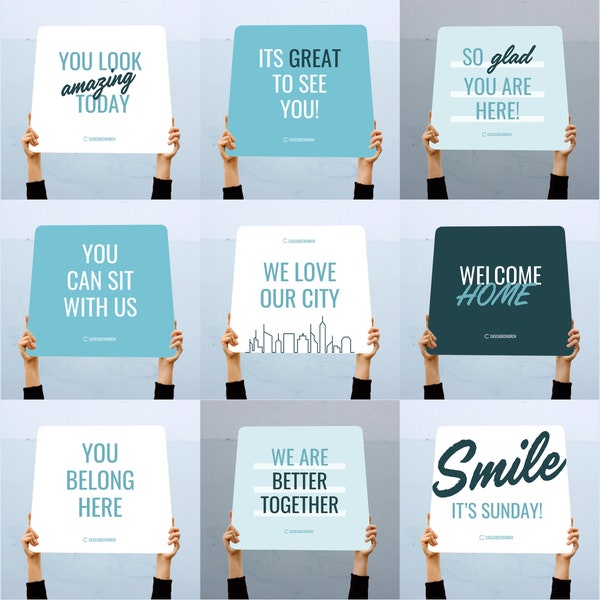 Church Welcome Sign - Etsy