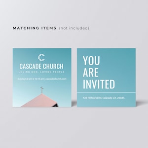 Church Newsletter Canva Template Church Templates Church Canva Template ...