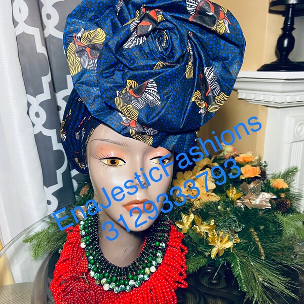 Pre Tied African Gele - Etsy