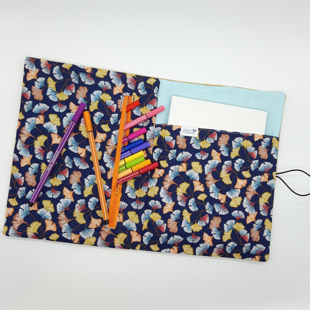 Drawing Pouch With Integrated Pencil Case, A5 Format Document Holder ...