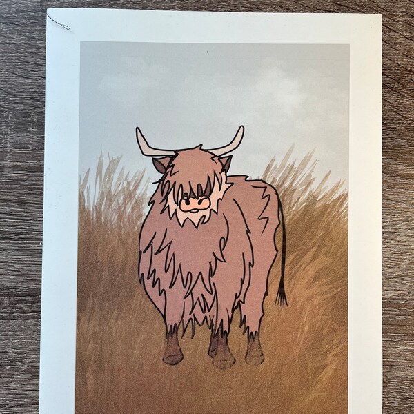 Hairy Coo - Etsy