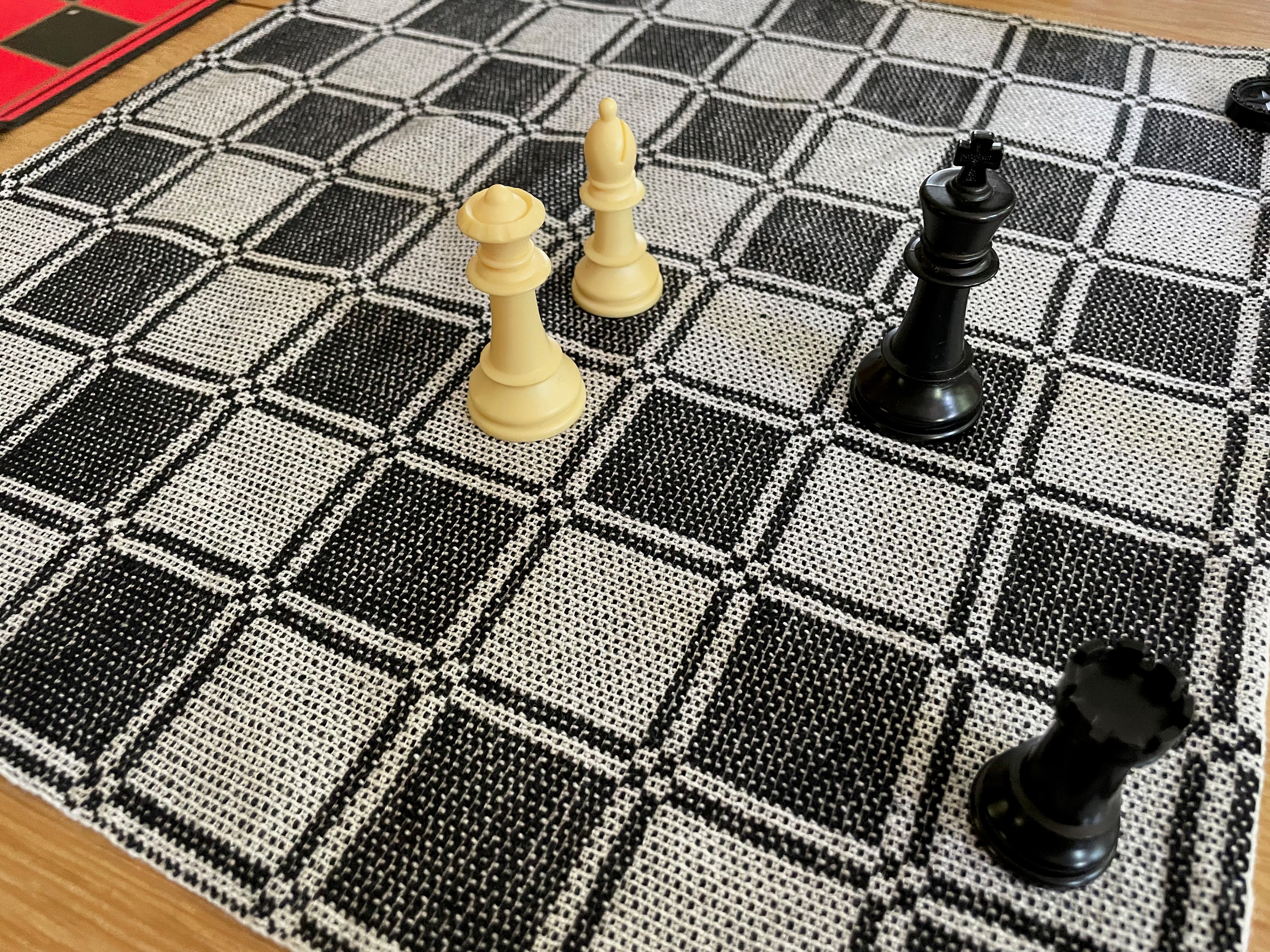 Handwoven Cloth Chess and Checker Boards and Kerchief Cotton - Etsy