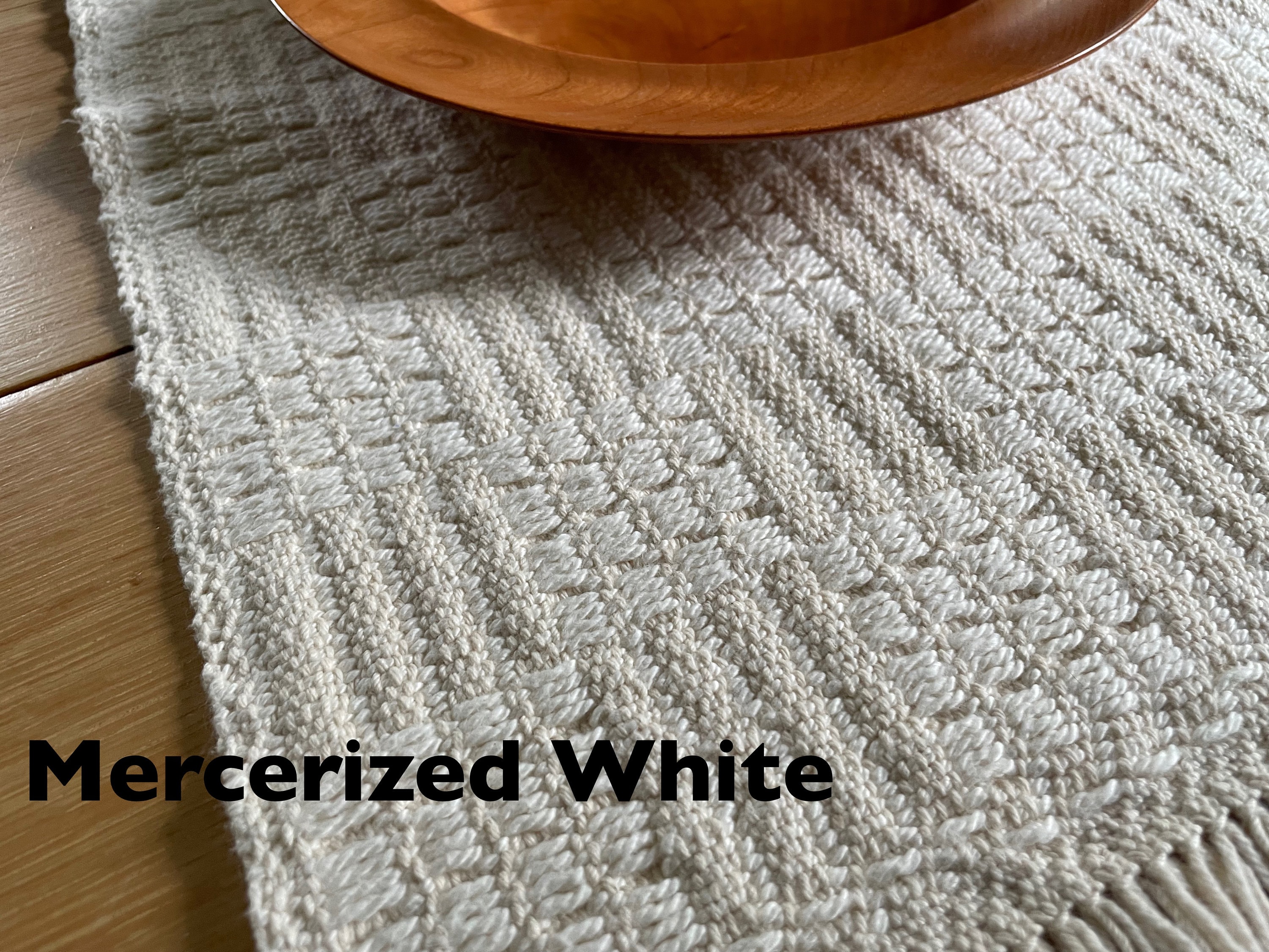 Monk's Belt Placemats 100% Cotton Handwoven in Maine - Etsy