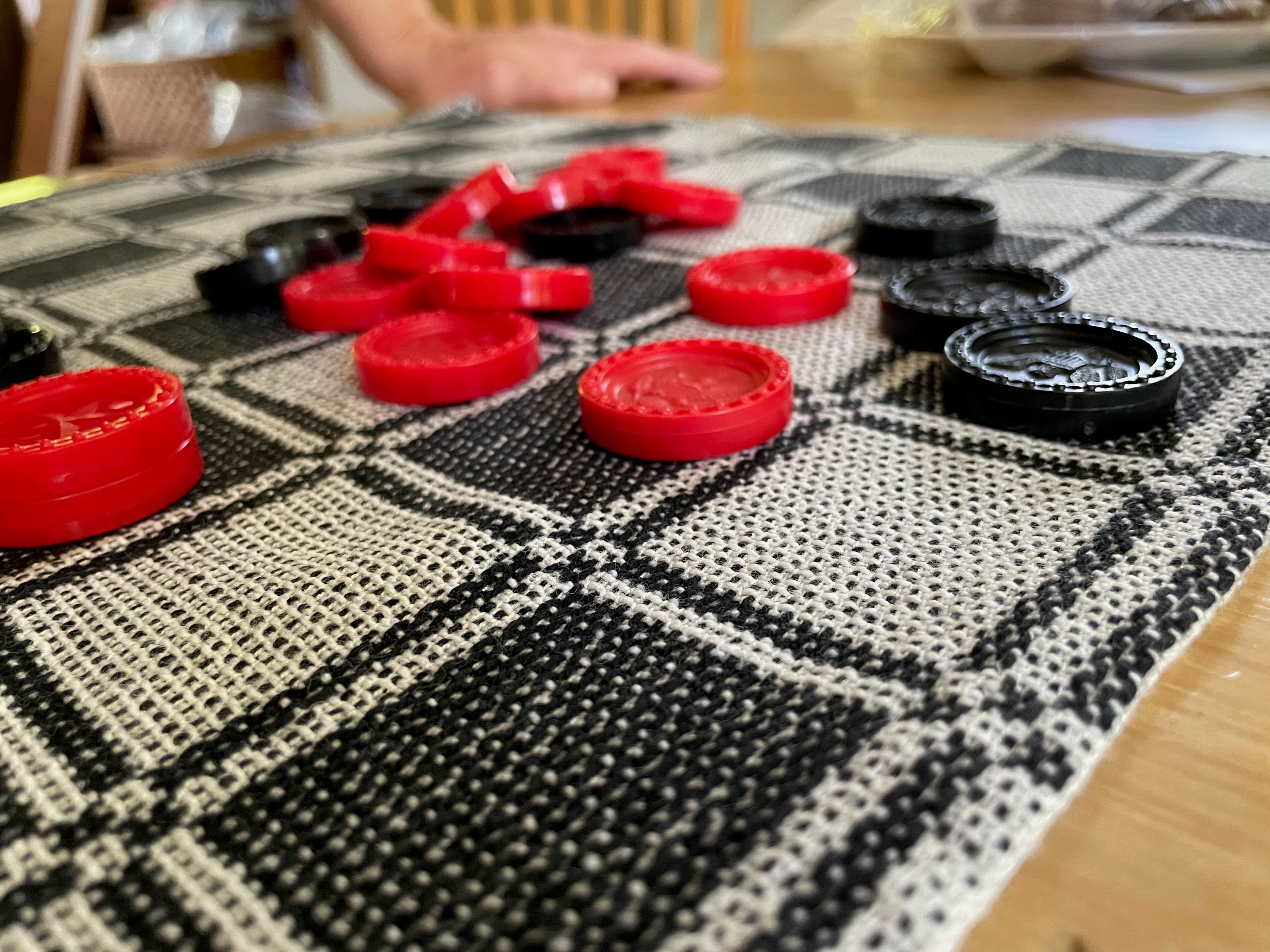 Handwoven Cloth Chess and Checker Boards and Kerchief Cotton - Etsy