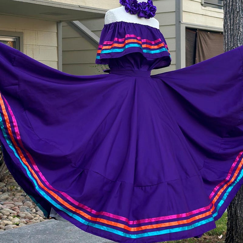 Folklorico Dress - Etsy